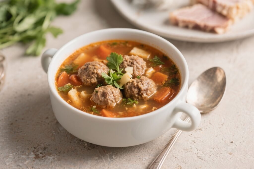 Cozy Healthy Turkey Meatball Soup: The One-Pot Comfort That Won’t Wreck ...
