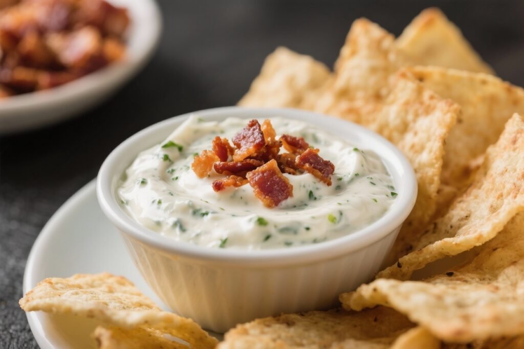 Creamy Bacon-Style Ranch Dip – Savory, Smoky, and Crowd-Pleasing ...
